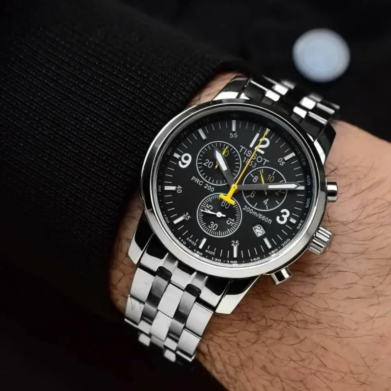 Buy Tissot PRC 200 – Stainless Steel Chronograph First Copy Watch At ...