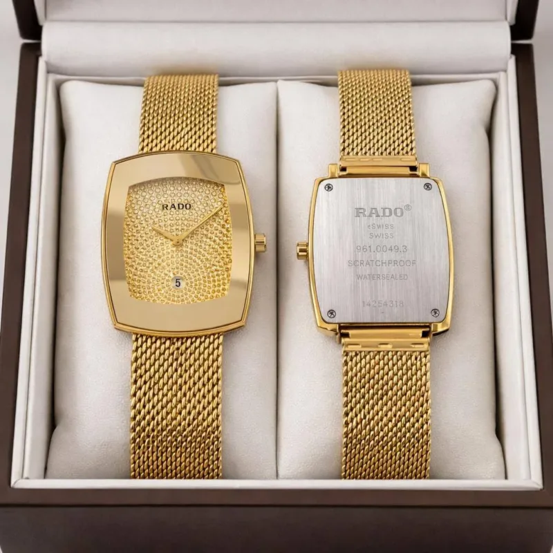 Buy Rado Golden Look Special Model First Copy Watch At Just 2,999.00₹