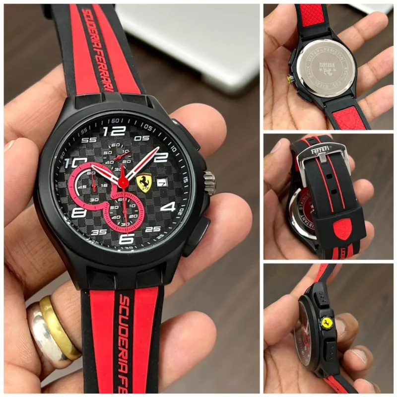Buy Scuderia Ferrari Sportive Race Day First Copy Watch At Just 2,799.00₹